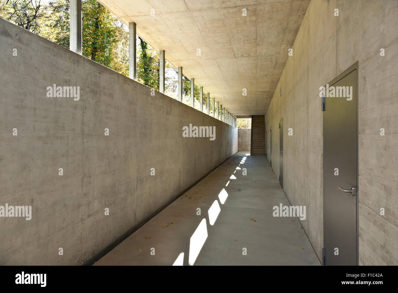 Modern building, interior Stock Photo - Alamy