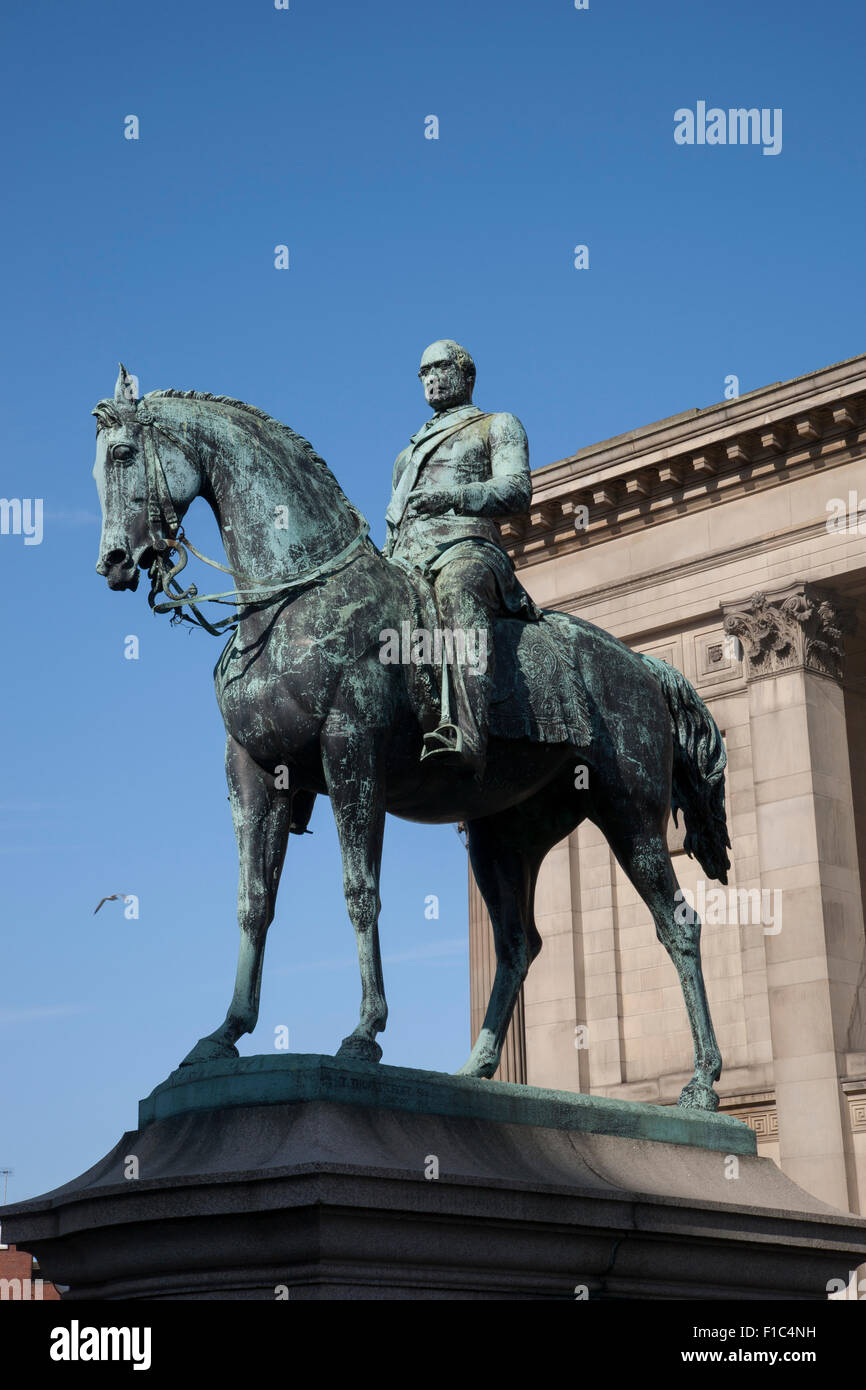 Albert Statue by Thorneycroft (1866), Liverpool, England, UK Stock ...