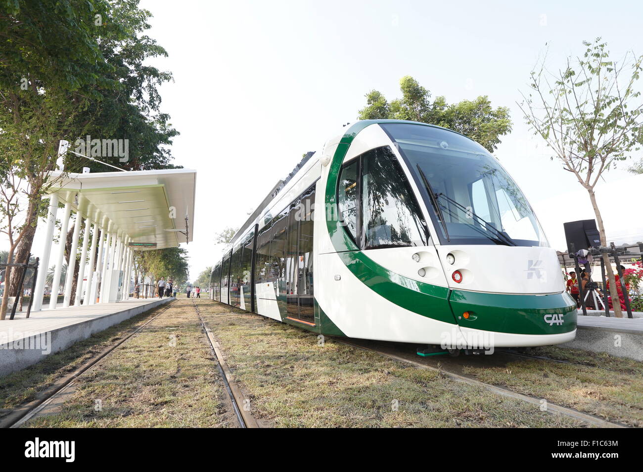Light Rail System Stock Photo - Alamy
