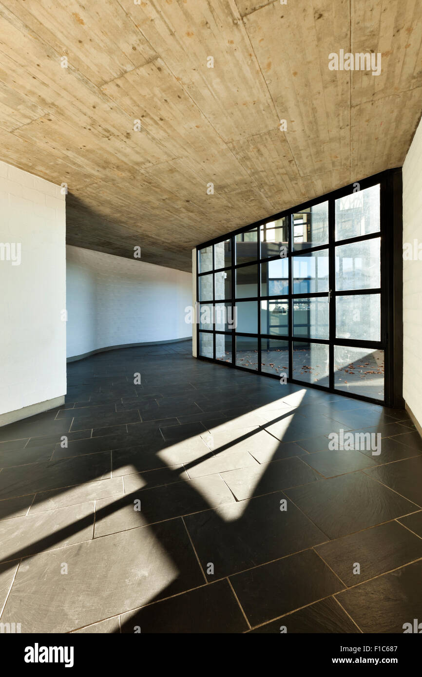 interior modern villa, corridor Stock Photo - Alamy