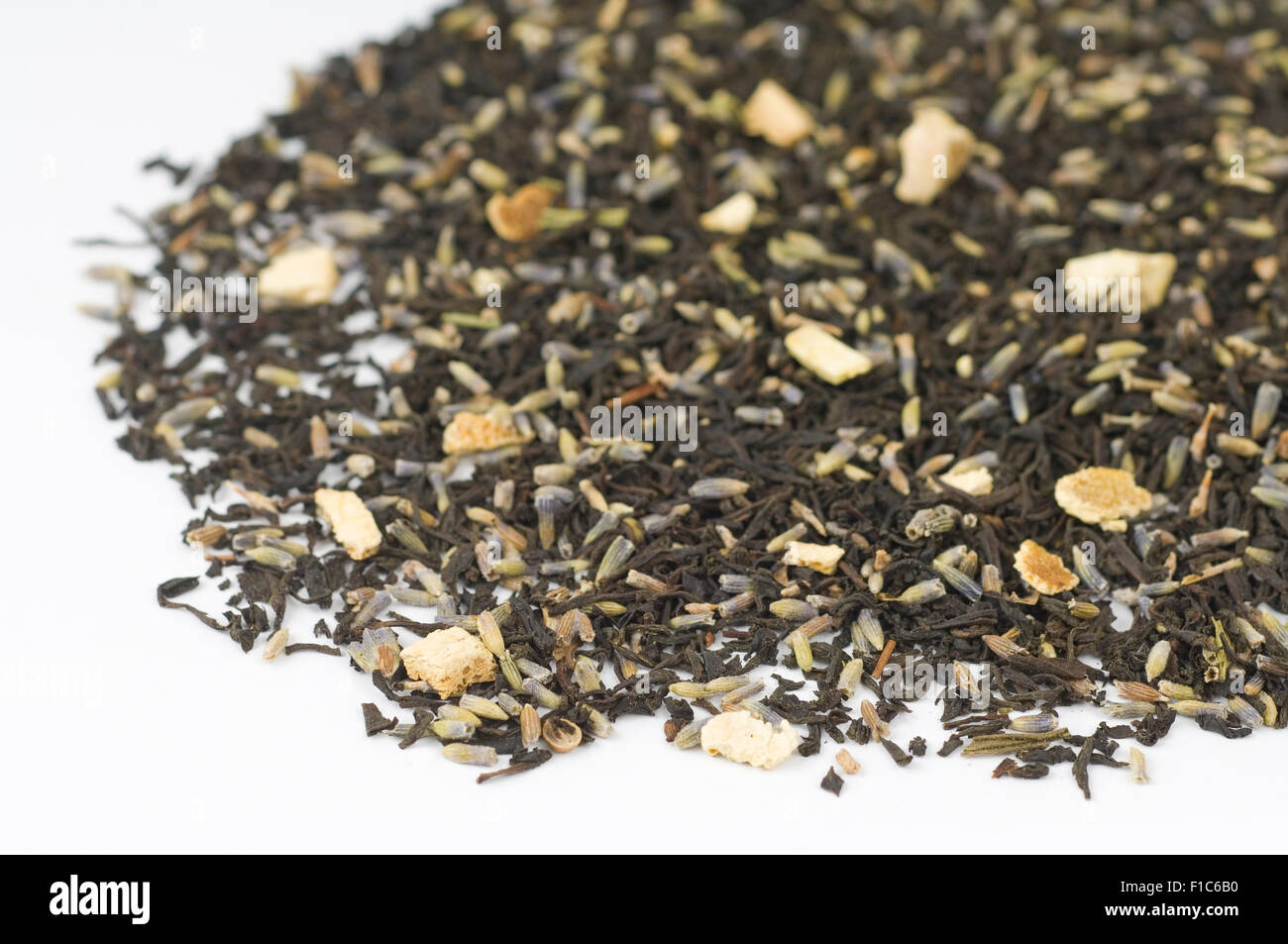 ORGANIC LAVENDER GREY Loose Leaf Tea Stock Photo - Alamy