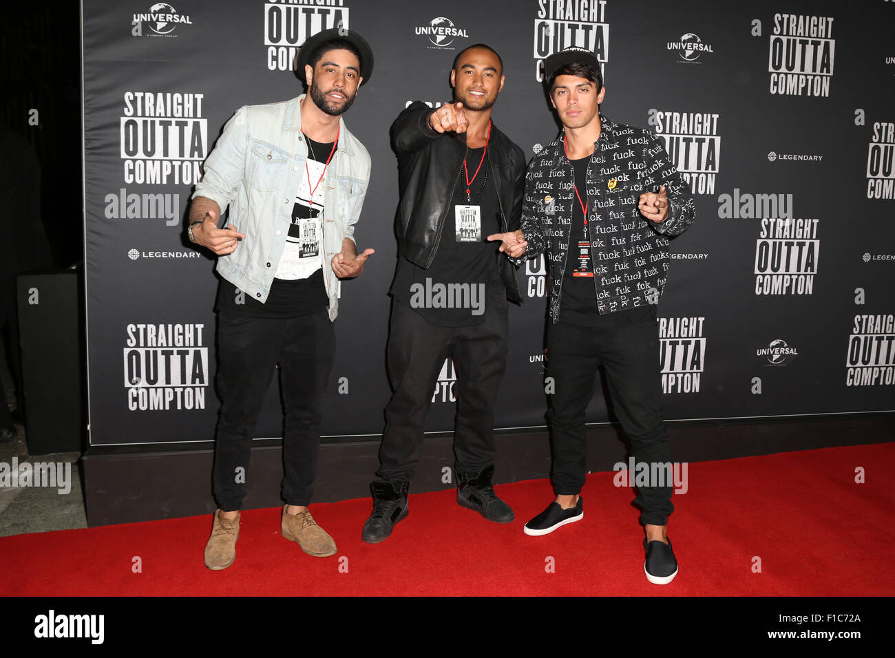 Sydney, Australia. 1 September 2015. Pictured: Jmembers of the band ...