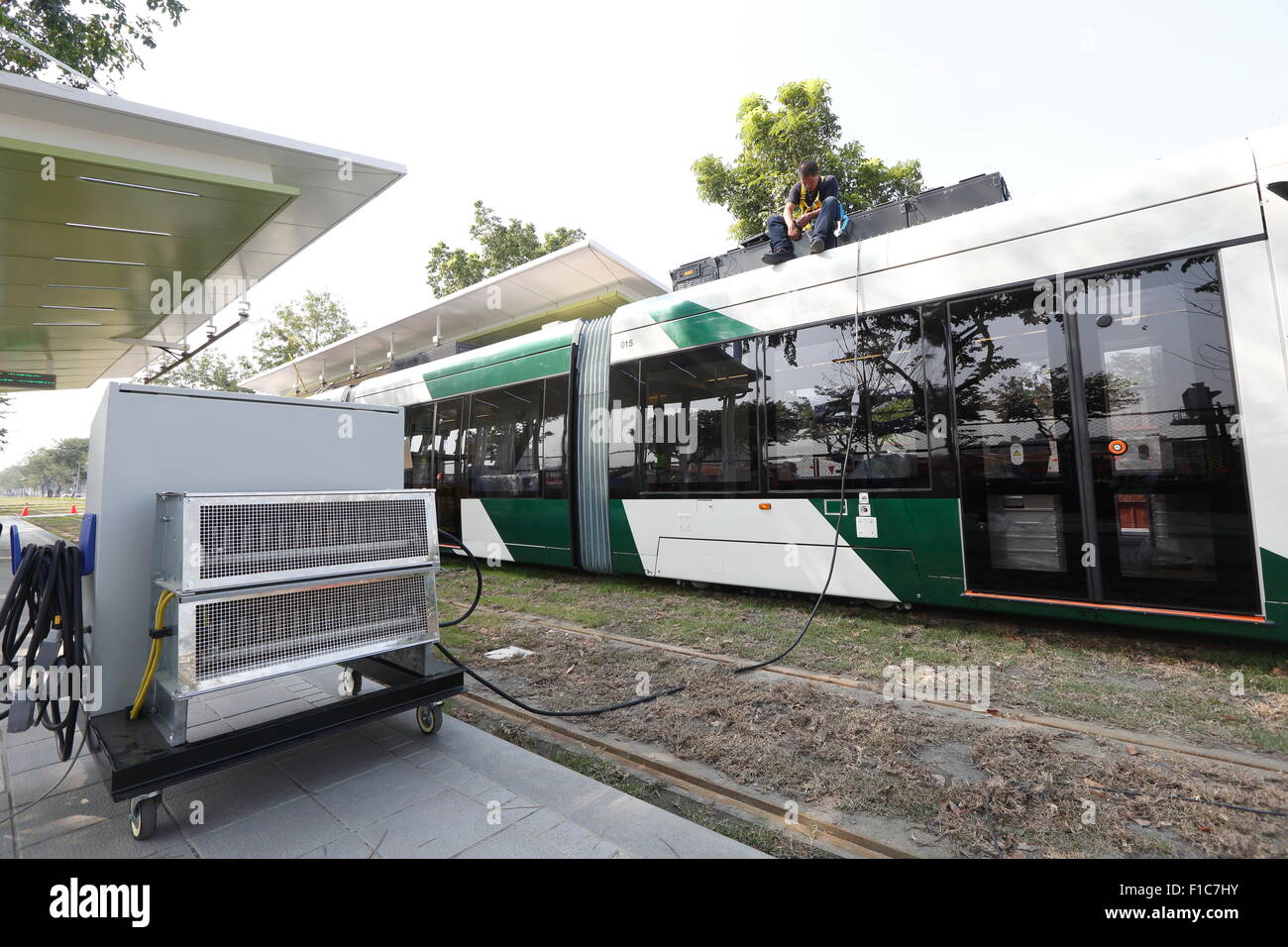 Light Rail System Stock Photo - Alamy