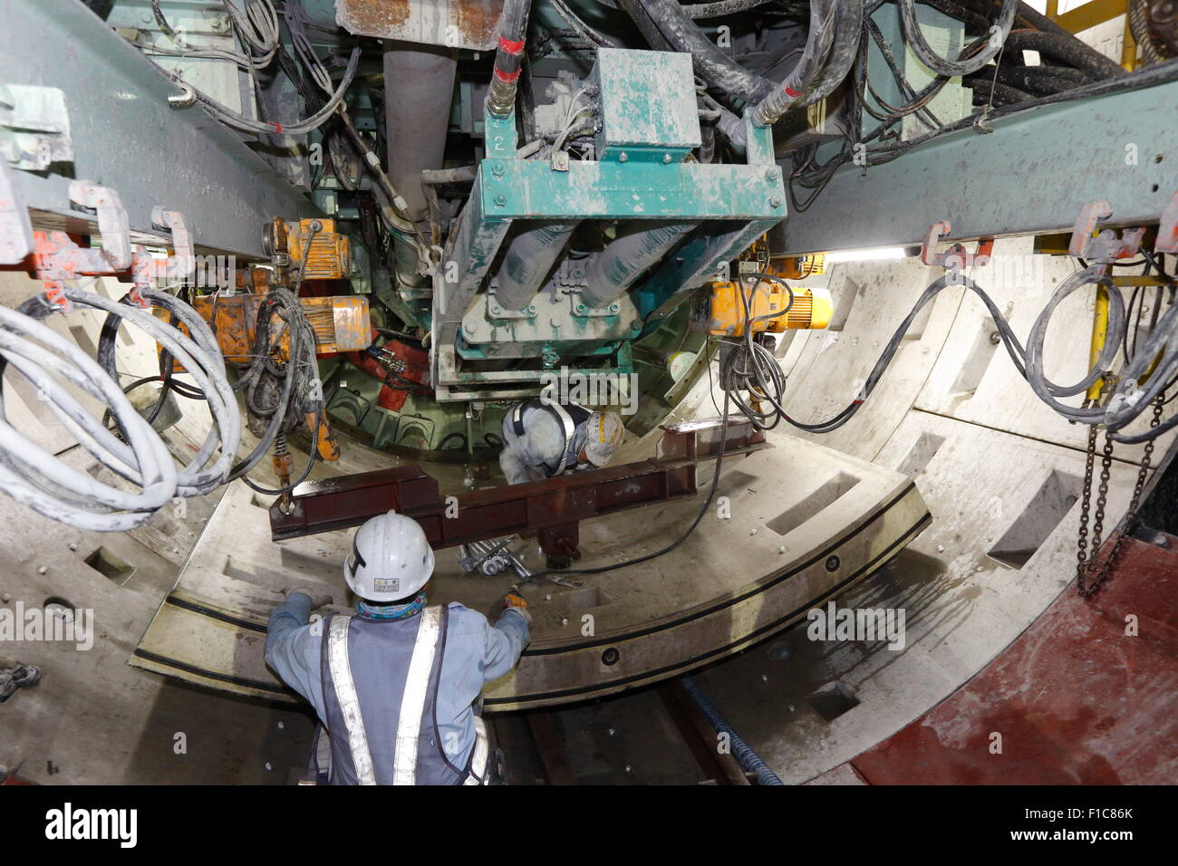 Tbm tunnel construction hi-res stock photography and images - Alamy