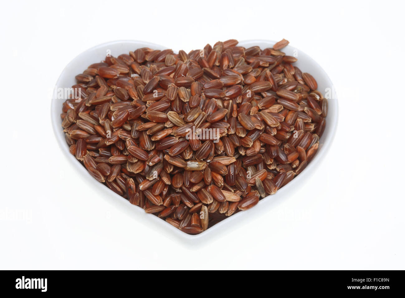 Red rice, a varity called Camargue rice, from France Stock Photo - Alamy