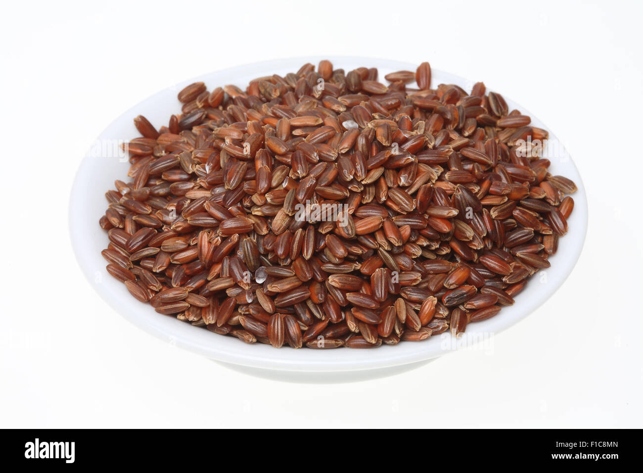 Red rice, a varity called Camargue rice, from France Stock Photo - Alamy
