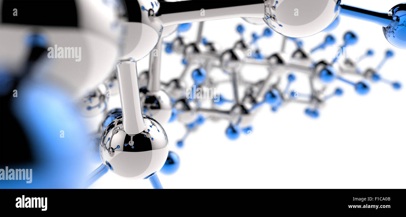 molecule 3d with red green blue colors Stock Photo - Alamy