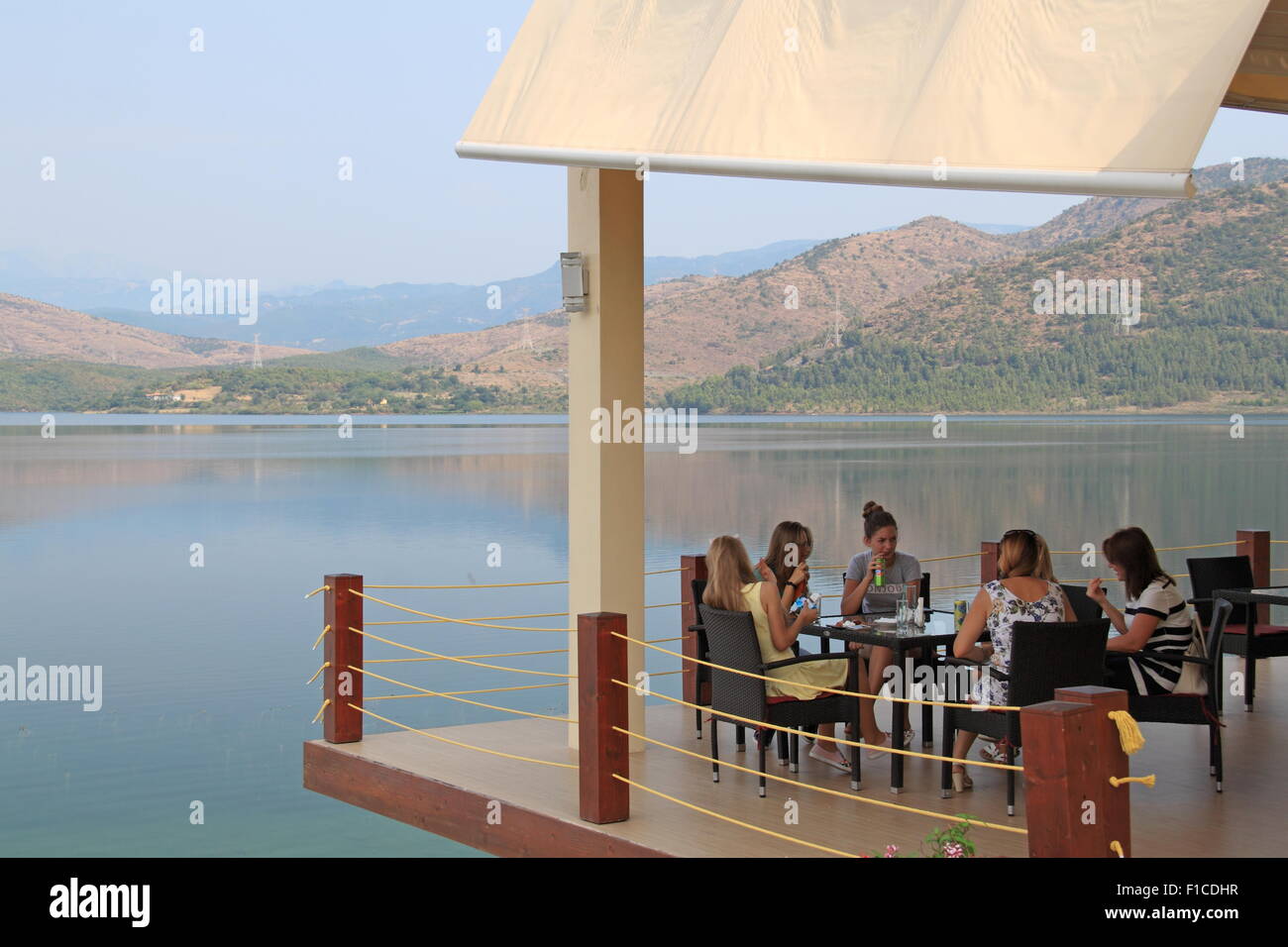 Shkodër Perla Bar Restaurant, Vau i Dejes Lake, Shkodra, Albania ...