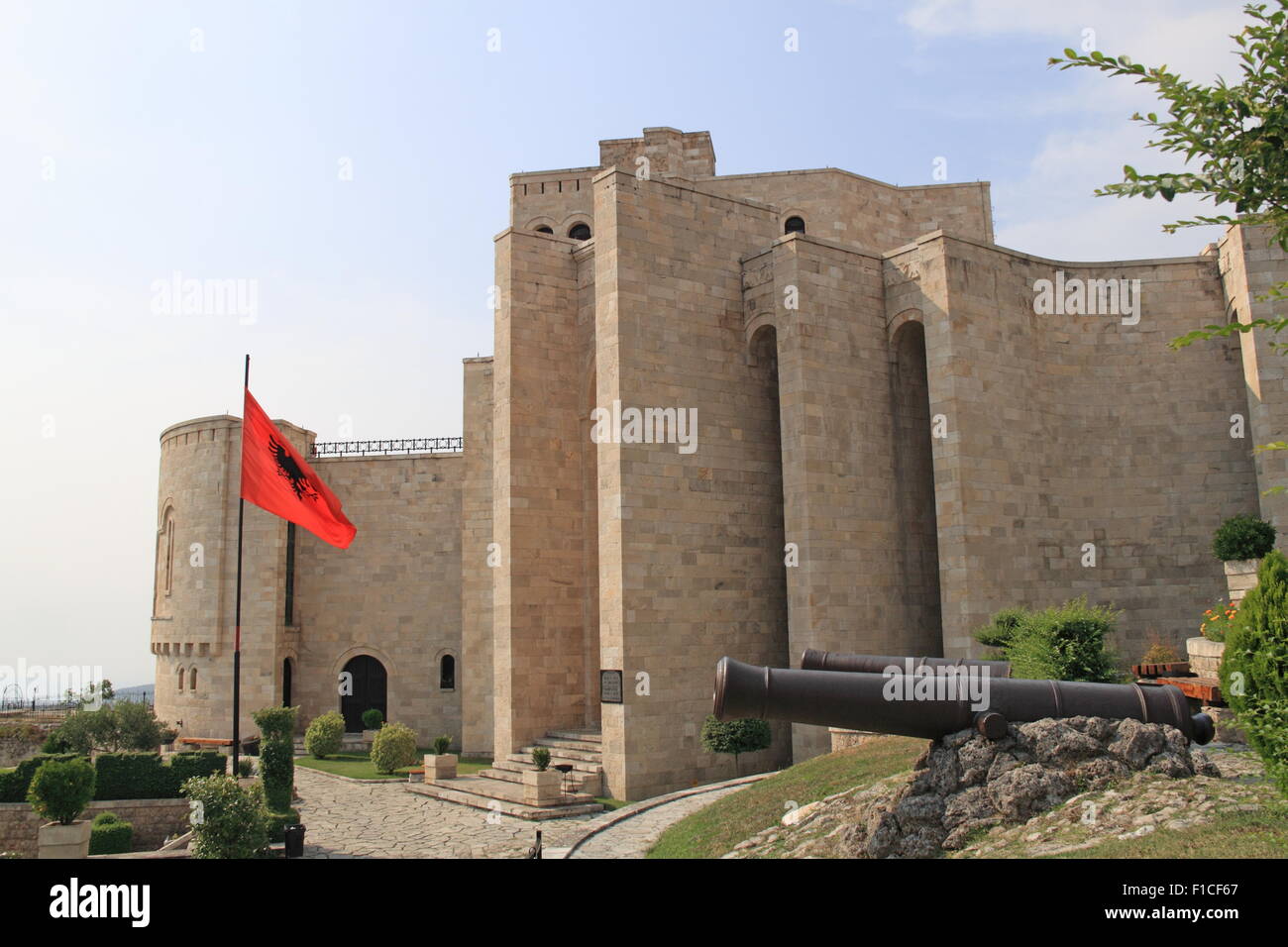 Skanderbeg National Museum, Kruja Castle, Kruja, Albania, Balkans ...