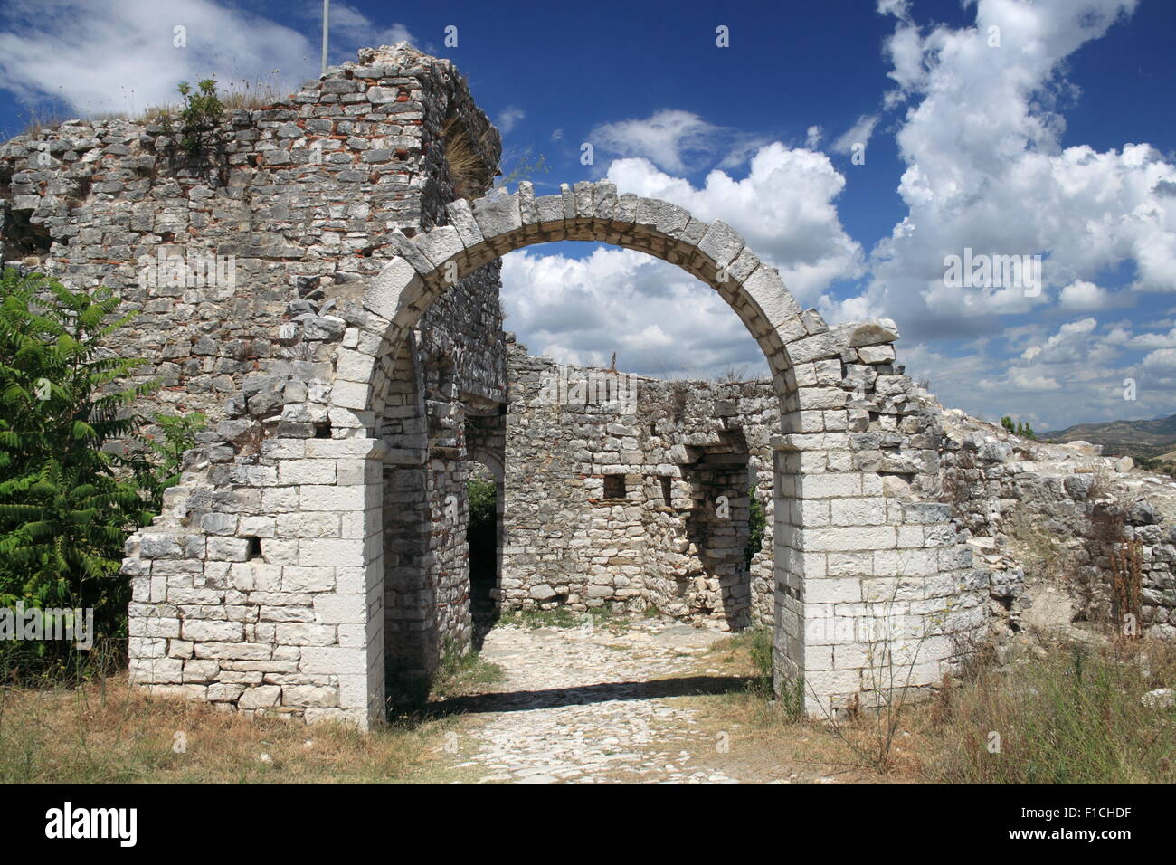 Citadel, Berati Castle, Berati, Albania, Balkans, Europe Stock Photo ...