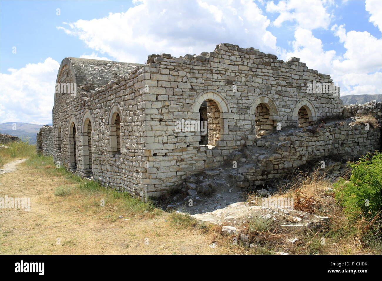 Citadel, Berati Castle, Berati, Albania, Balkans, Europe Stock Photo ...