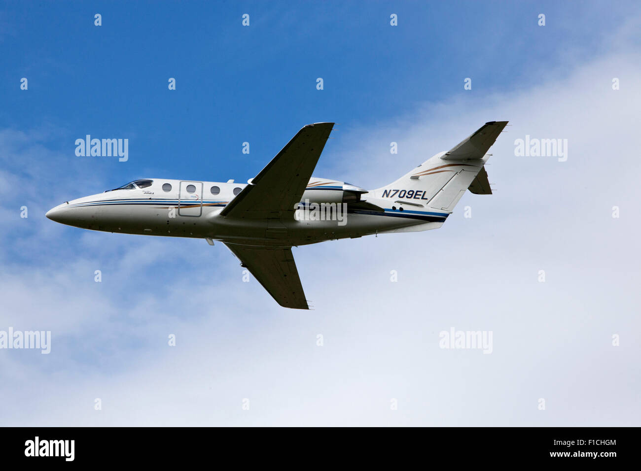 Beechcraft 400A Beechjet aeroplane Stock Photo - Alamy
