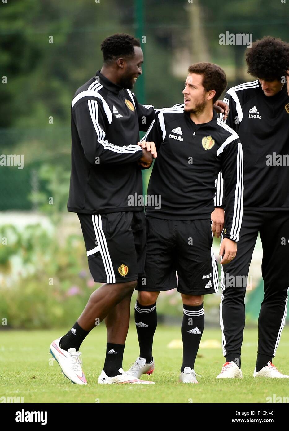 Brussels, Belgium. 01st Sep, 2015. The Belgium mens national football ...