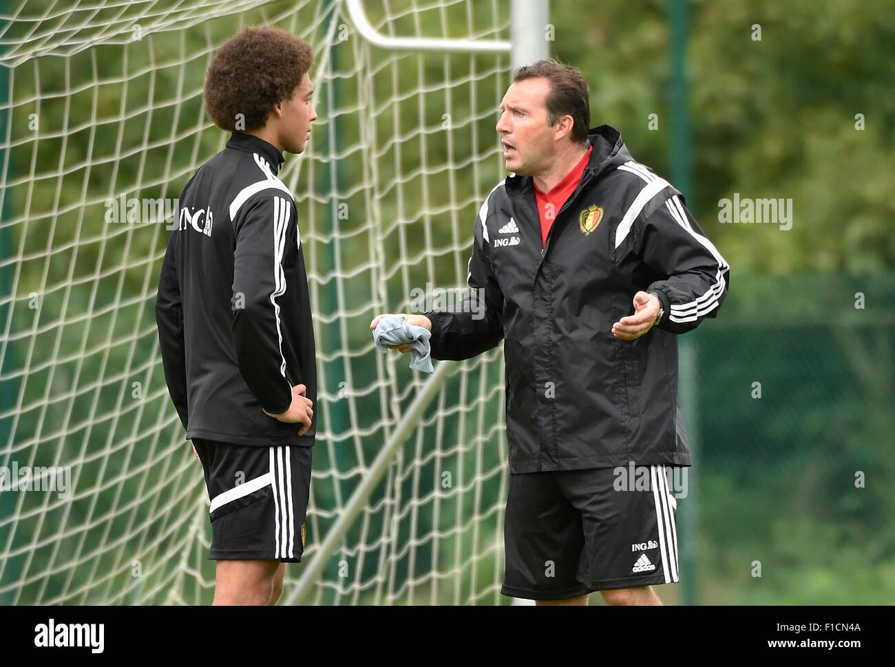Brussels, Belgium. 01st Sep, 2015. The Belgium mens national football ...