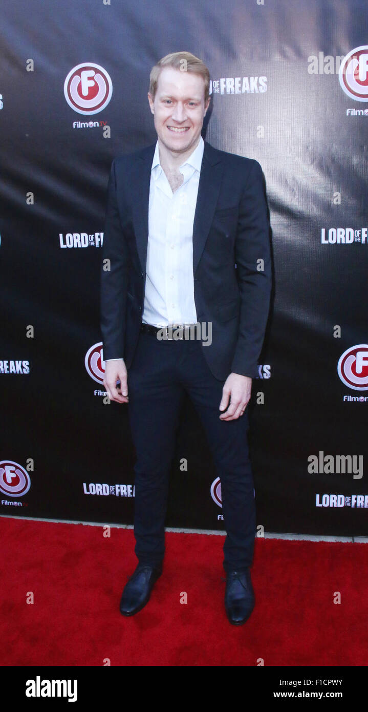 Premiere of the film 'Lord of the Freaks' - Arrivals Featuring: Wayne Bastrup Where: Hollywood ...