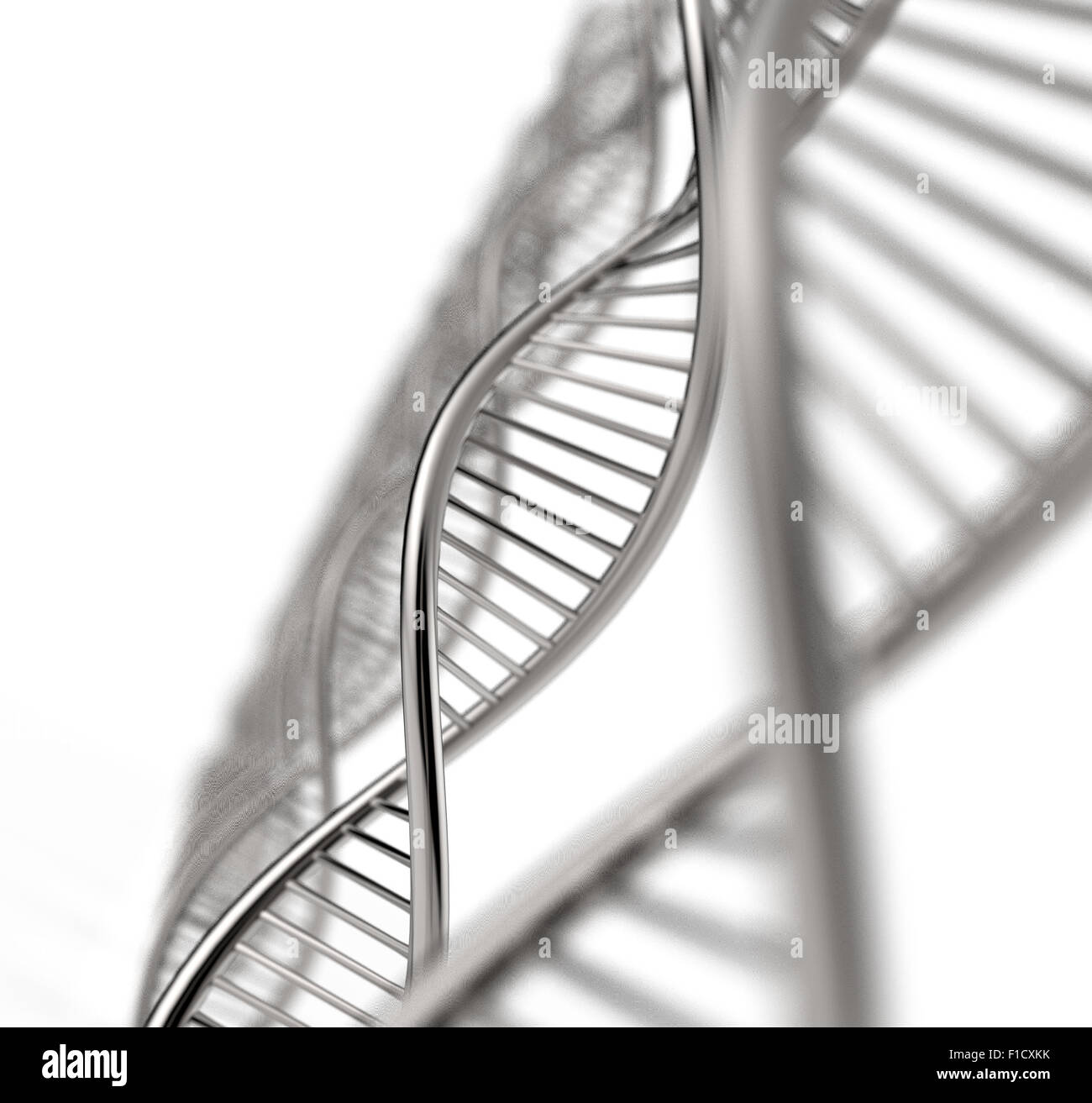 Image of DNA strand against colour background Stock Photo - Alamy
