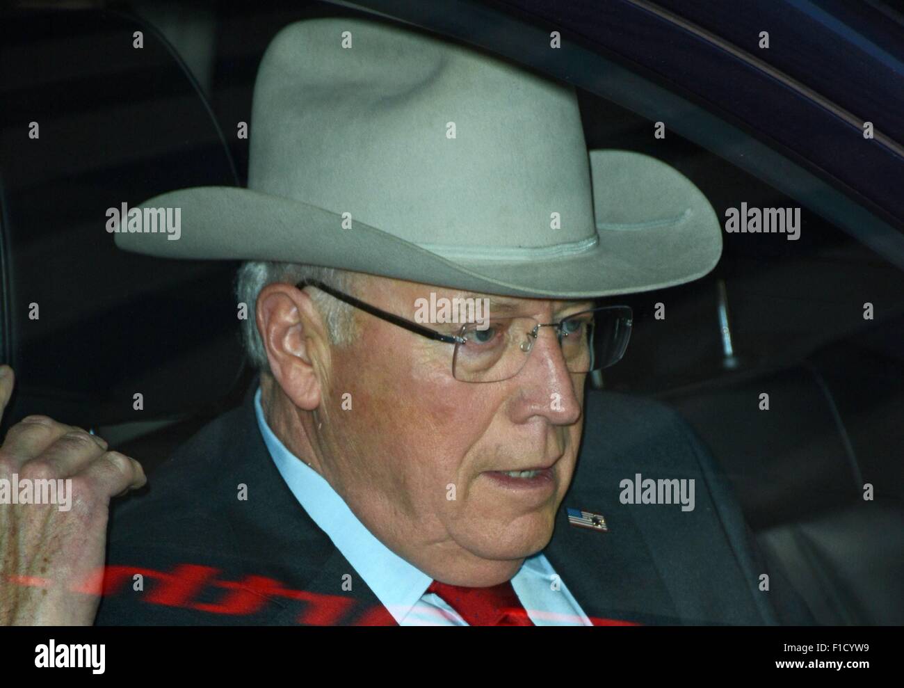New York, NY, USA. 1st Sep, 2015. Dick Cheney out and about for ...
