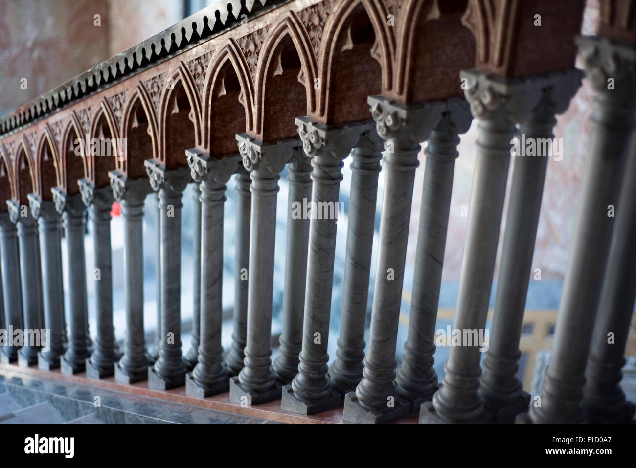Staircase spindles hi-res stock photography and images - Alamy