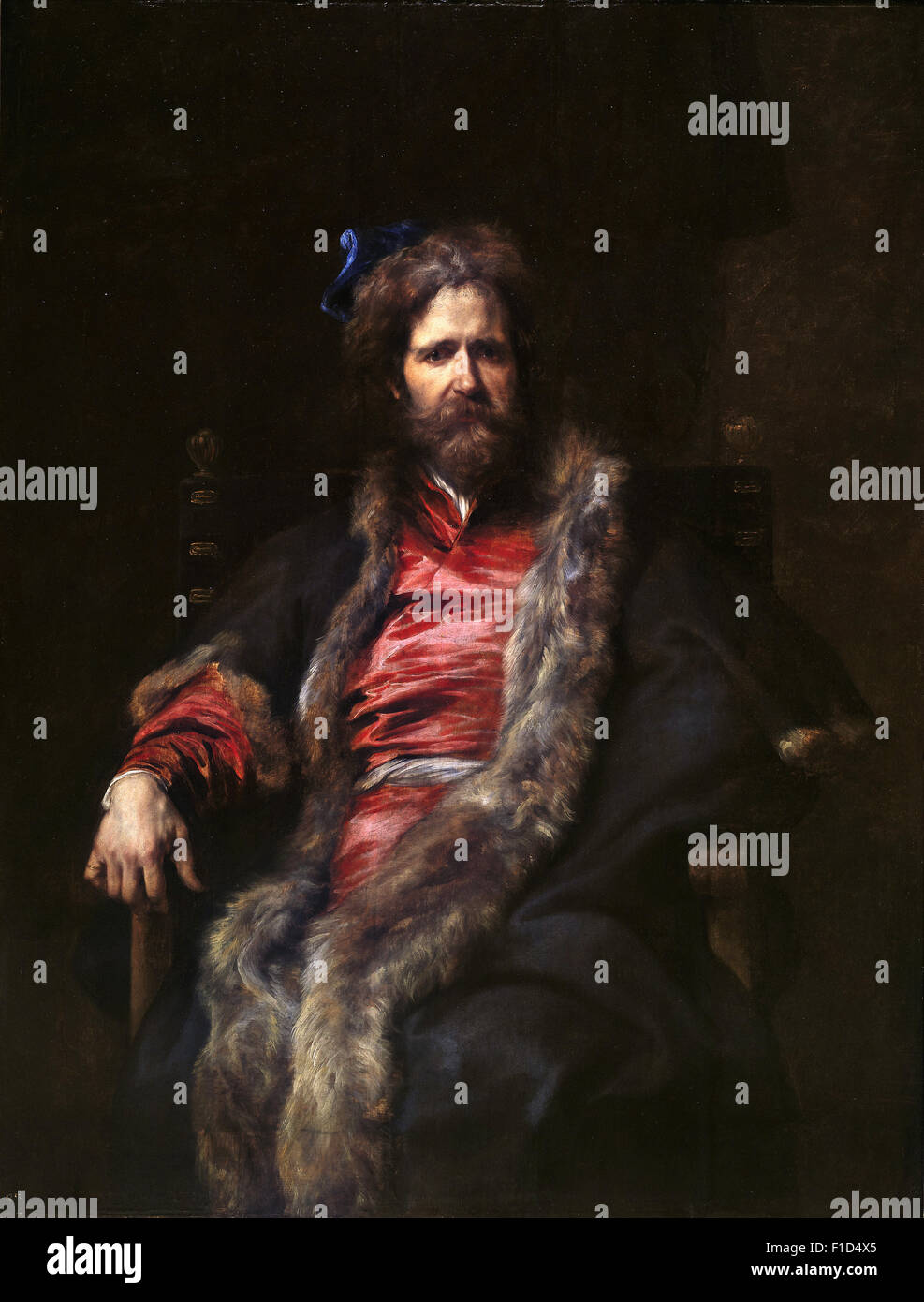 Anthony Van Dyck - The Painter Martin Ryckaert Stock Photo - Alamy