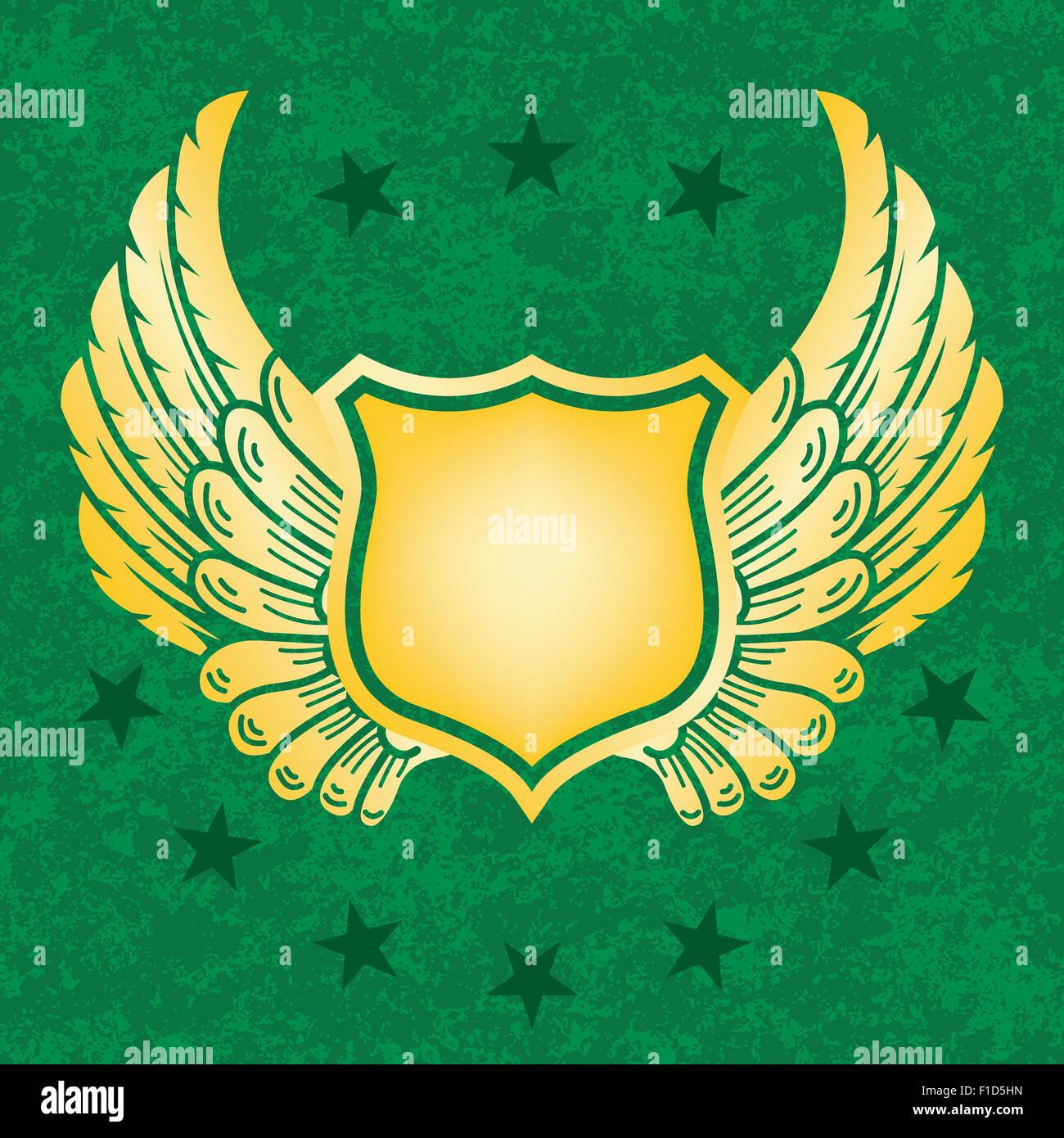 Gold coat of arms Stock Vector Images - Alamy