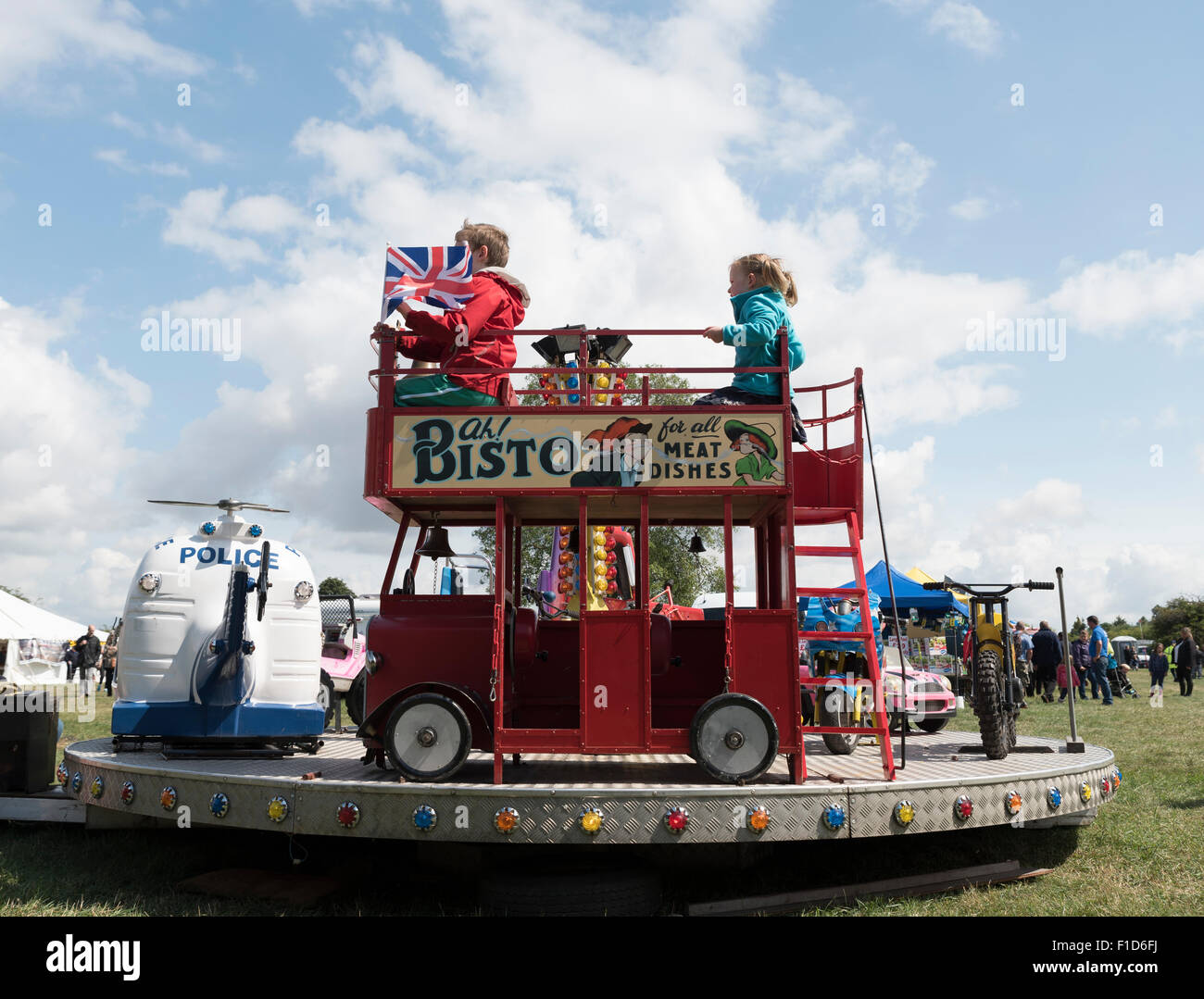 Children's roundabout ride at Cambridgeshire Steam rally and Country ...