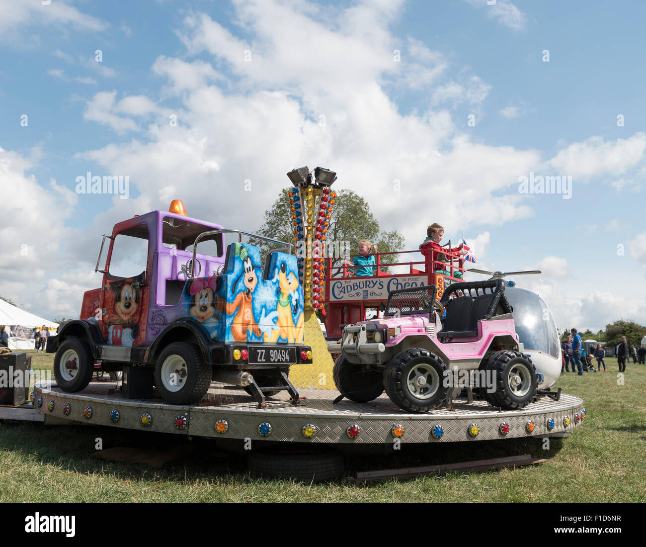 Children's roundabout ride at Cambridgeshire Steam rally and Country ...