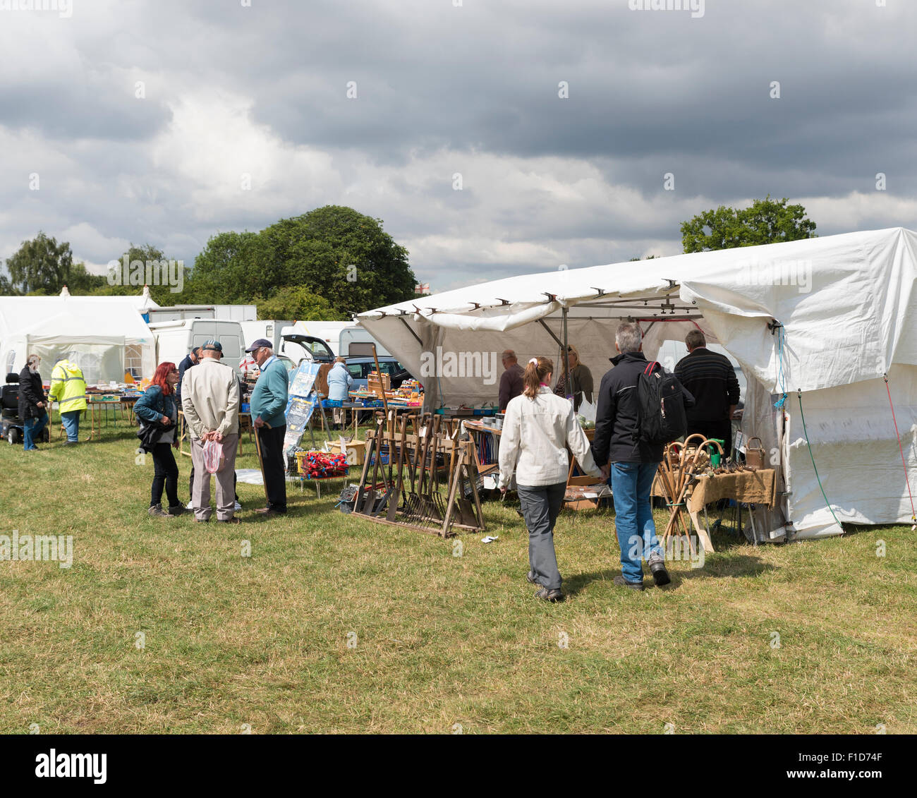 Tool stall at Cambridgeshire Steam rally and Country fair Stow cum Quy ...
