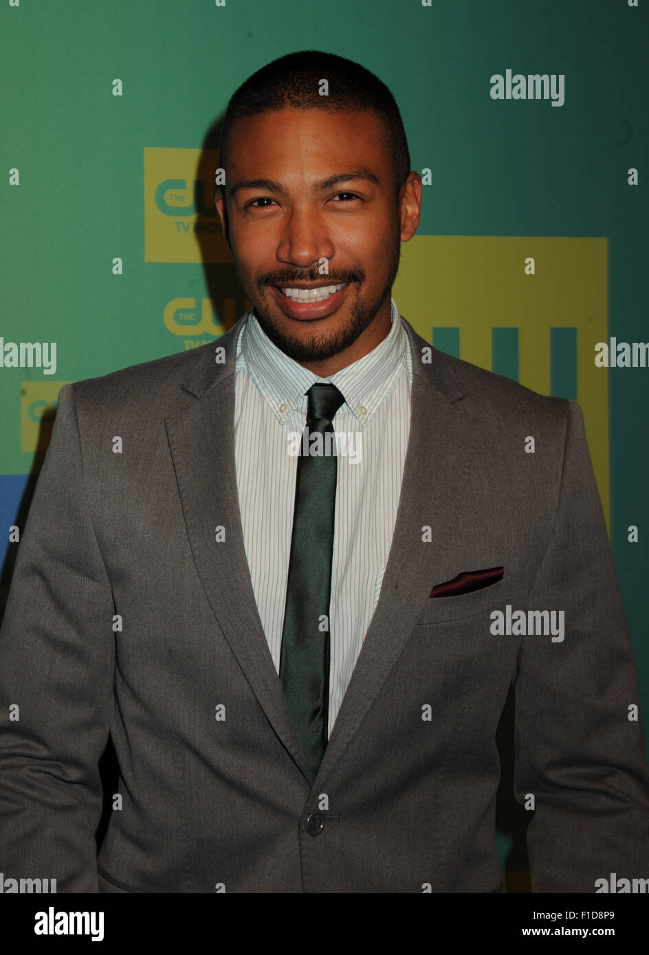 New York City, NY. USA. Charles Michael Davis at the 2014 CW Network ...