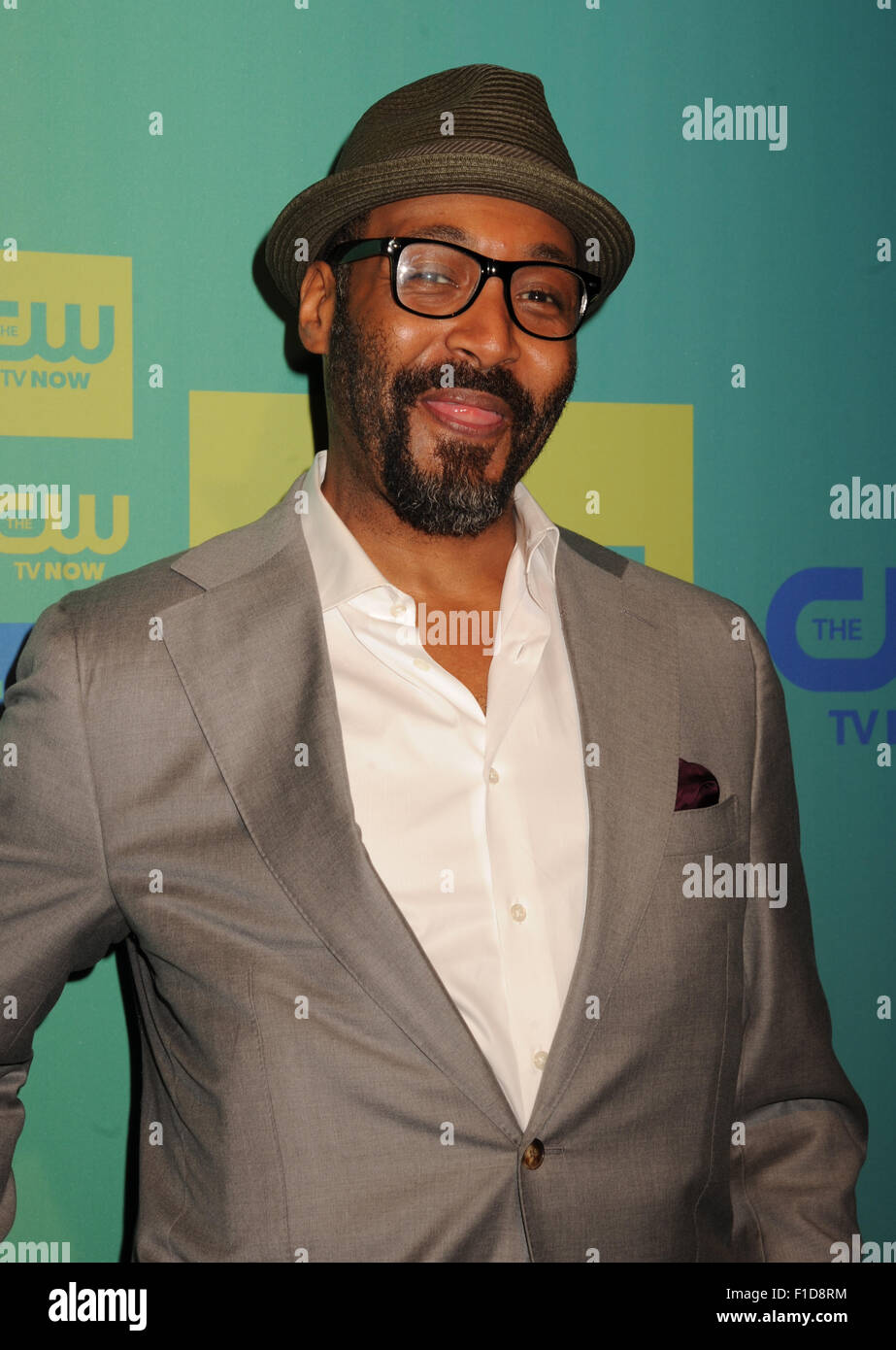 New York City, NY. USA. Jesse L. Martin at the 2014 CW Network Upfront Presentation, at The ...