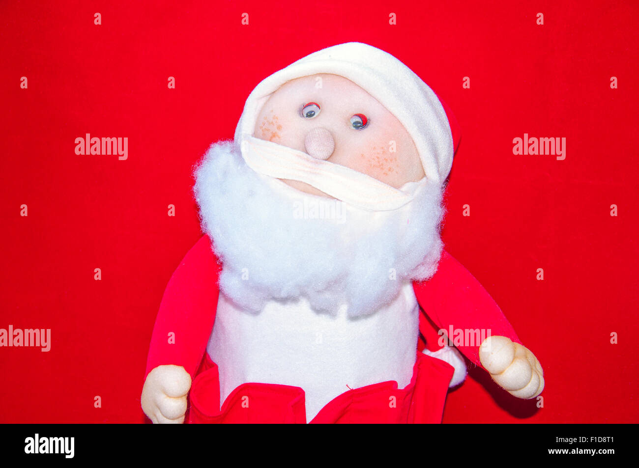 Stuffed toy santa claus hi-res stock photography and images - Alamy