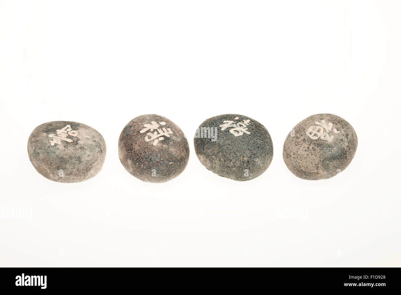 Japanese healing stones, Feng Shui Stones Stock Photo - Alamy