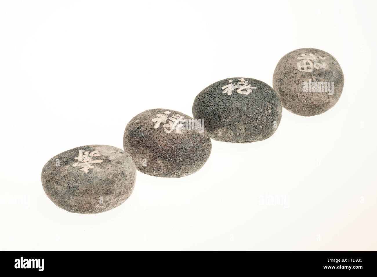 Japanese healing stones, Feng Shui Stones Stock Photo - Alamy