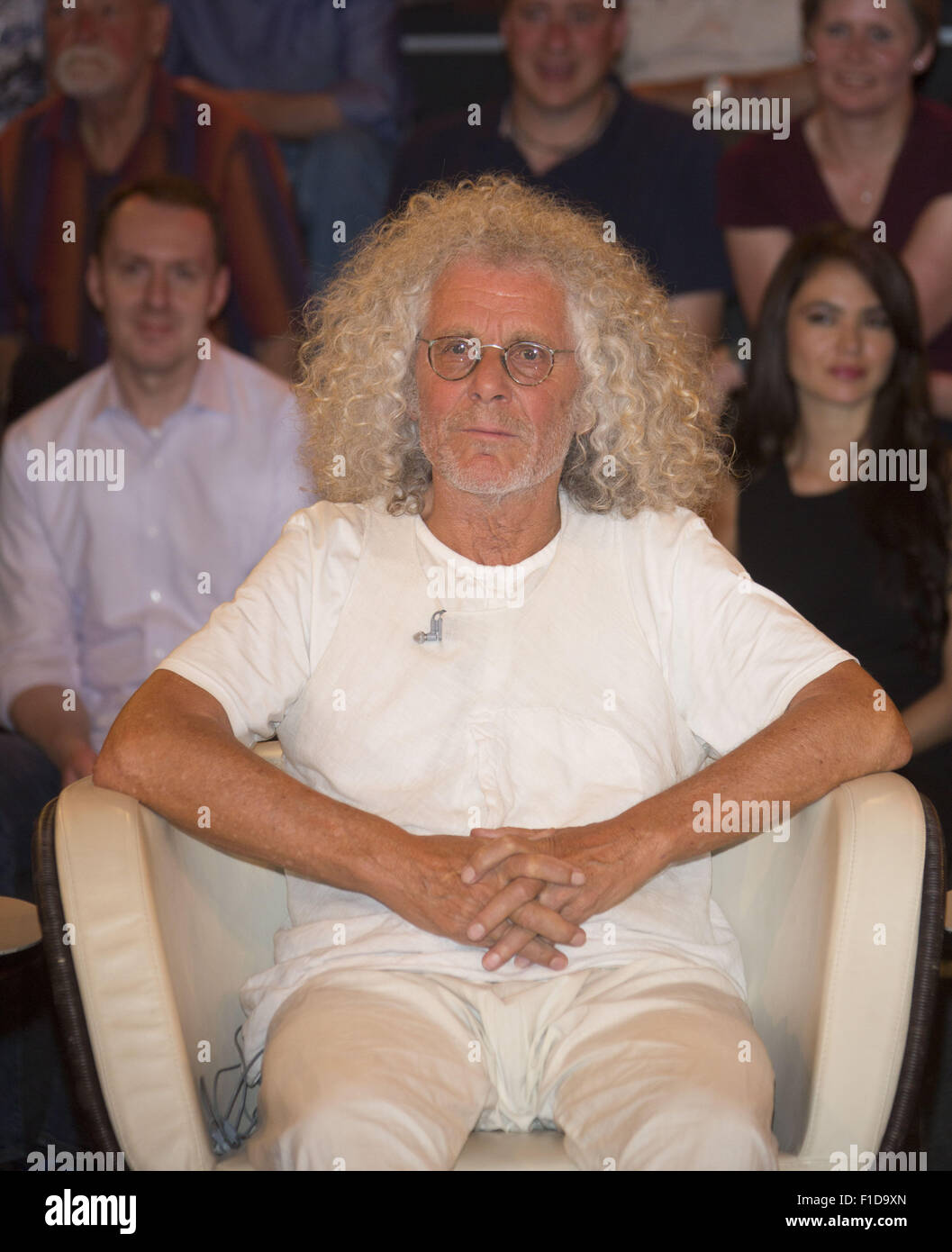 German ZDF TV talkshow Markus Lanz at Fernsehmacher-Studio Featuring ...