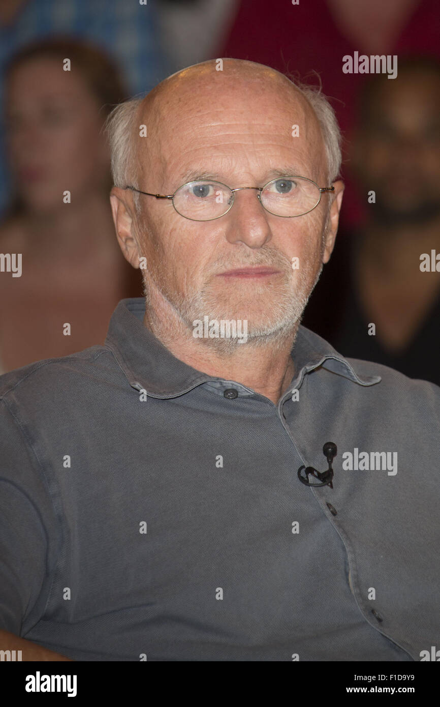 German ZDF TV talkshow Markus Lanz at Fernsehmacher-Studio Featuring ...