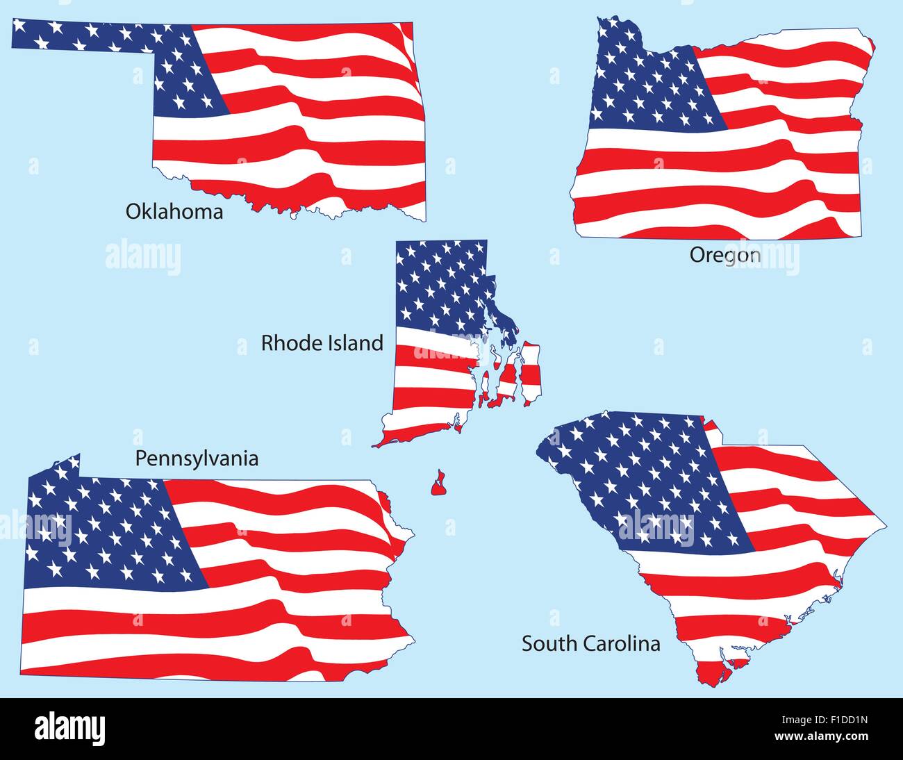 South carolina flag united Stock Vector Images - Alamy