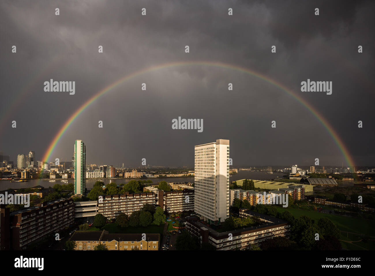 Rainbow london hi-res stock photography and images - Alamy