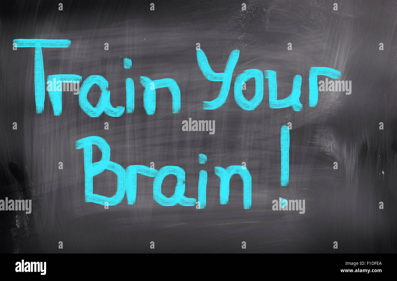 Train Your Brain Concept Stock Photo - Alamy Train Your Brain Concept Stock Photo - Alamy