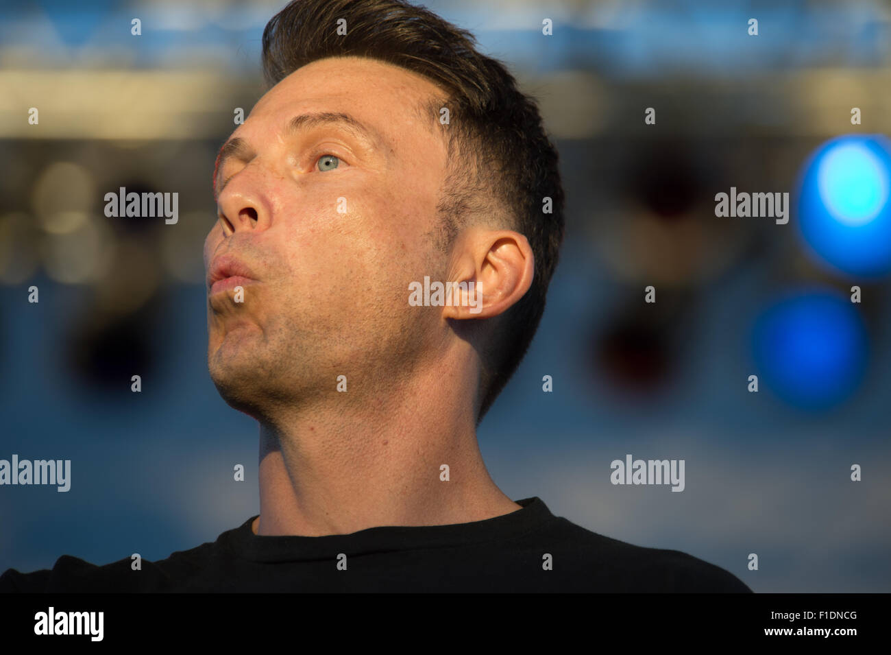 LINCOLN, CA - August 29: Thomas Flowers of the band Oleander performs ...