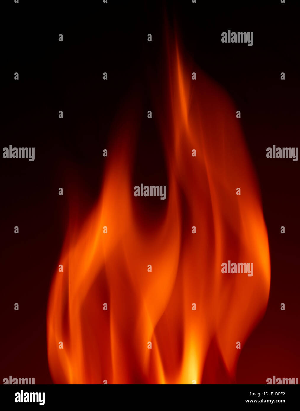 Glowing Fire Flame Stock Photo - Alamy