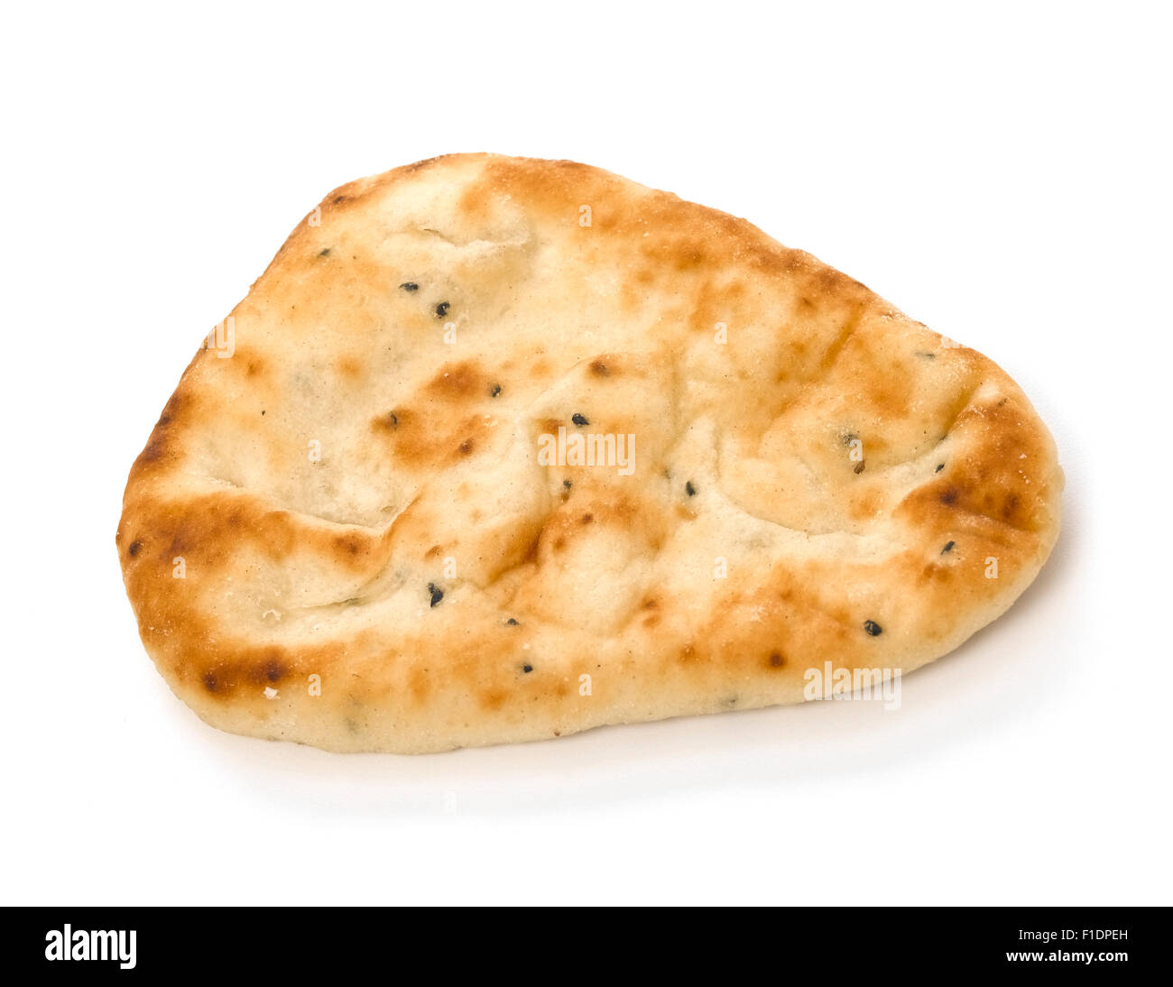 Indian nan flat bread Cut Out Stock Images & Pictures - Alamy