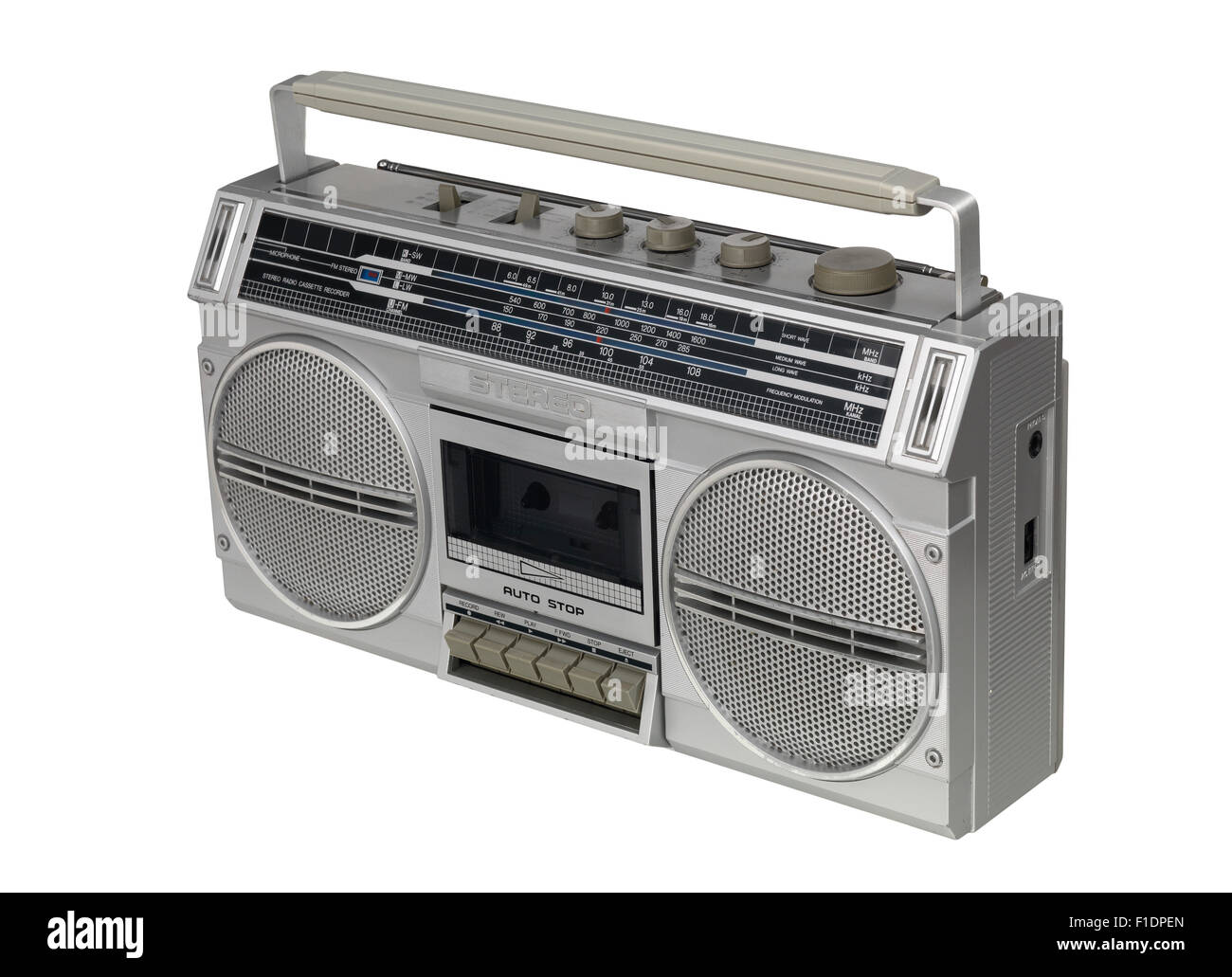 Boom Box Radio Cassette Tape High Resolution Stock Photography and ...