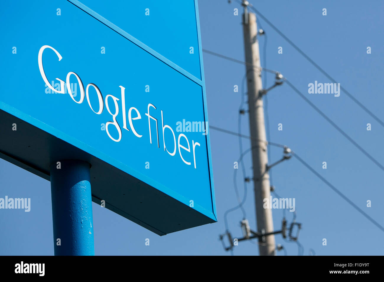 Google fiber logo hi-res stock photography and images - Alamy