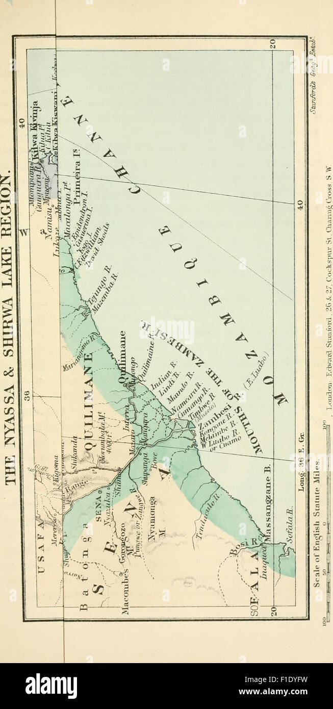 Map of africa 1884 hi-res stock photography and images - Alamy