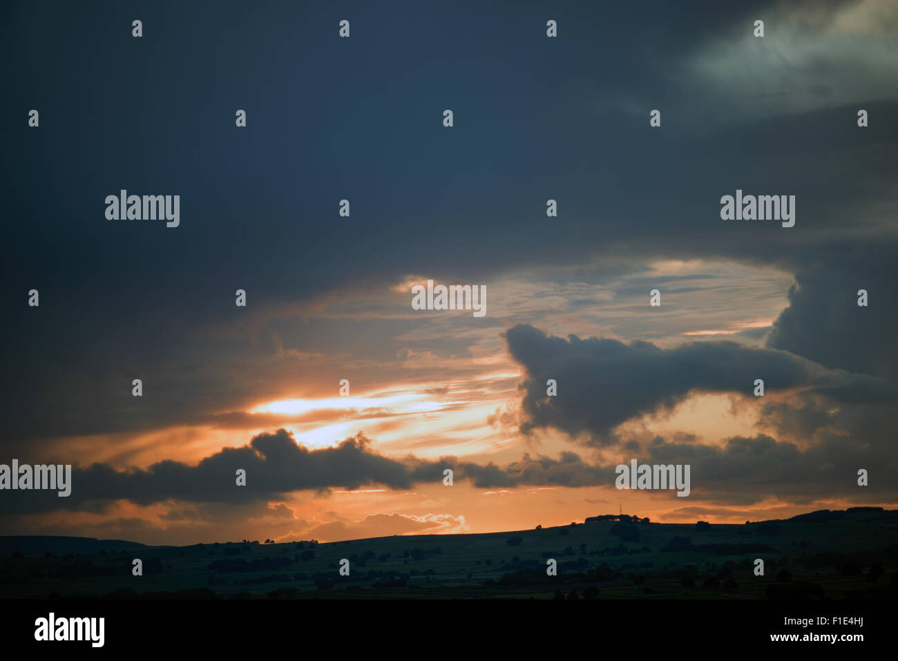 Curbar Edge, Derbyshire, UK. 1st September, 2015. The 1st day of ...