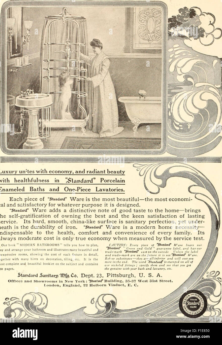 American homes and gardens (1905 Stock Photo - Alamy
