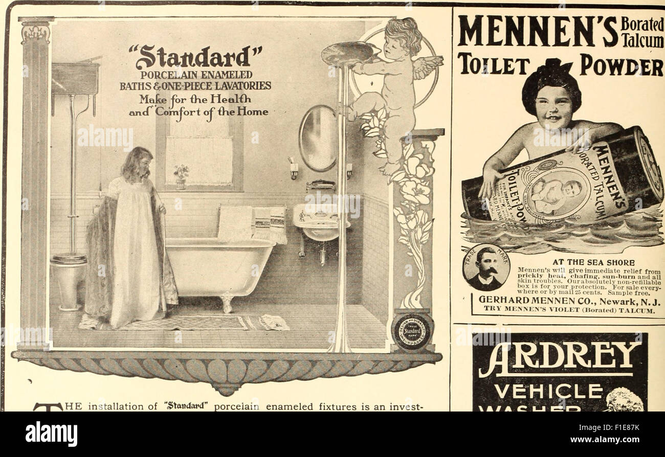American homes and gardens (1905 Stock Photo - Alamy