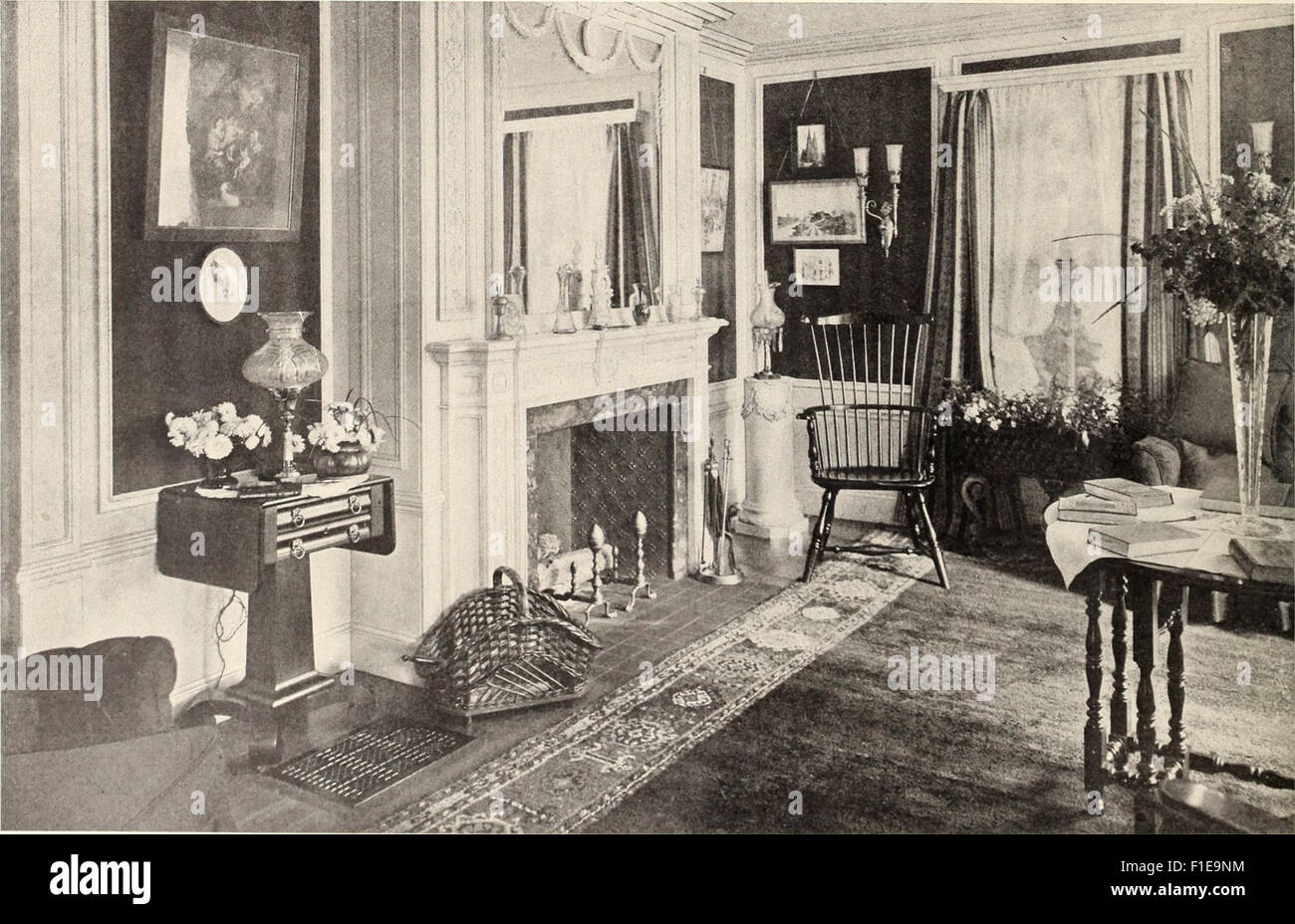 American homes and gardens (1905 Stock Photo - Alamy