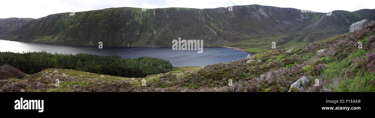 Lock Muick - Panoramic view - White Mounth Munros walk - Cairngorms ...