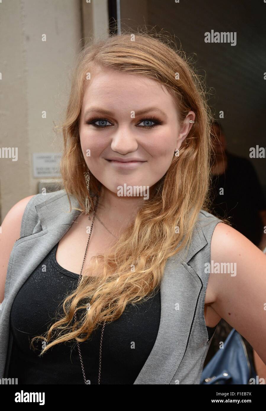New York, NY, USA. 1st Sep, 2015. Kathryn Dean out and about for ...