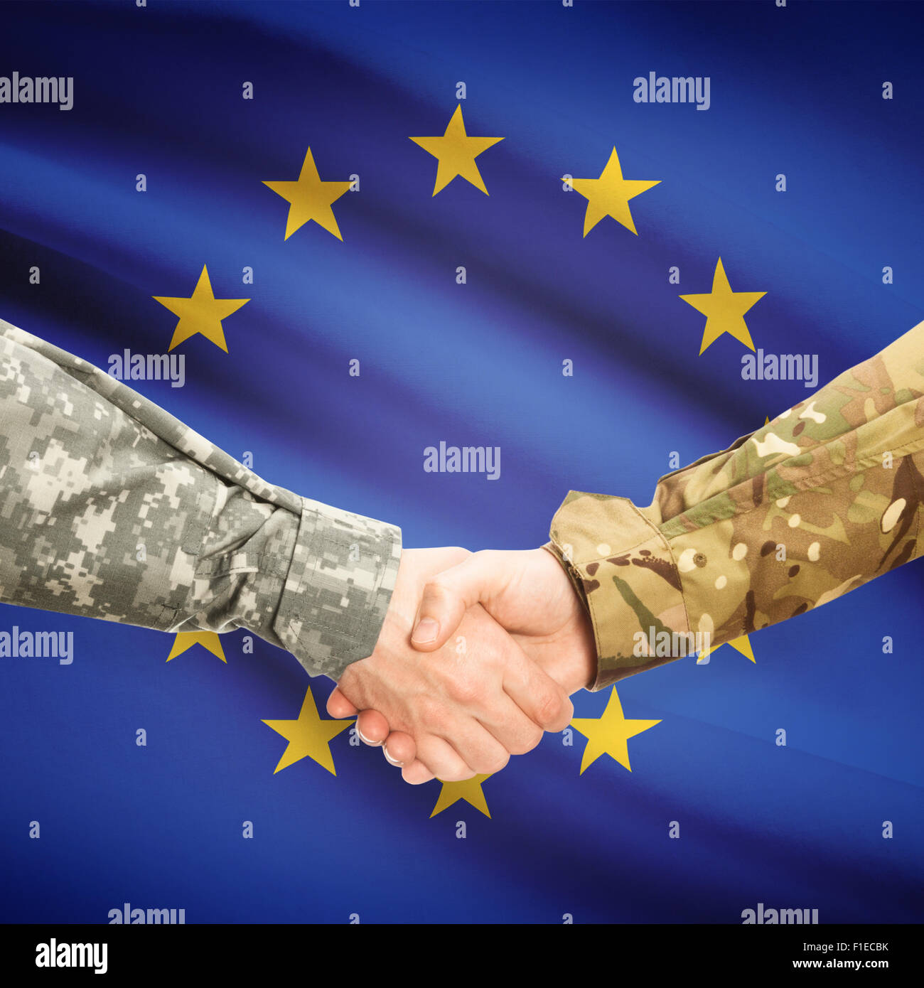 Union soldier shaking hands hi-res stock photography and images - Alamy